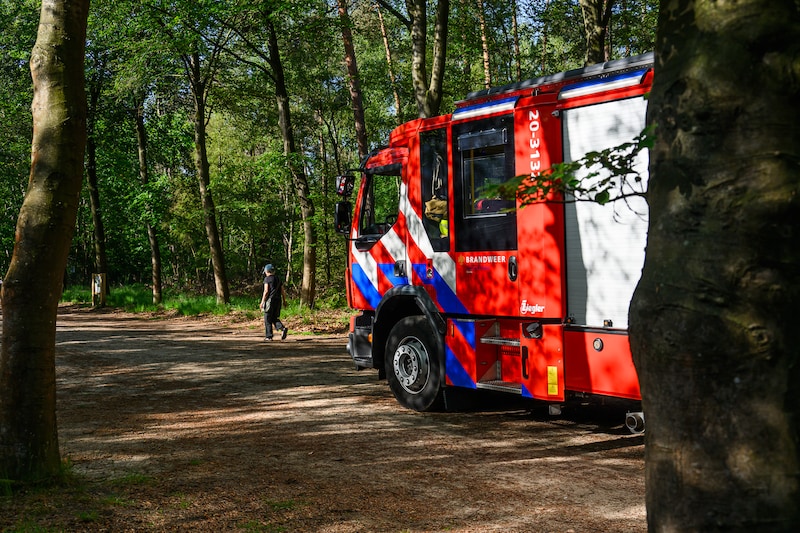 Brandweer blust brandende tas in Mastbos Breda | Regio | De Gelderlander.nl