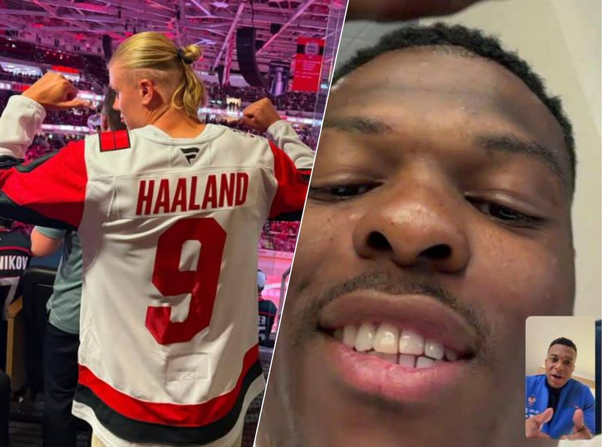 Dumfries videobelt met nieuwe teamgenoot Mbappé, Haaland geniet van ...