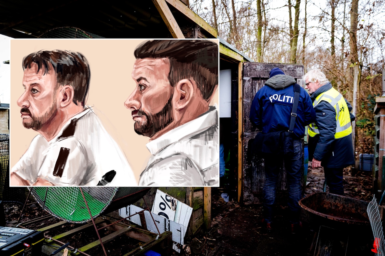 Neven laten hanen met elkaar vechten in schuurtje: ‘Hanen de kop ...