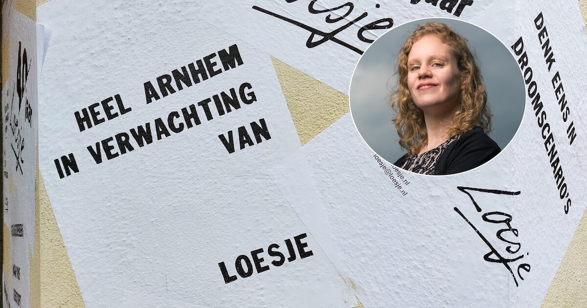 Hoe Loesje het al veertig jaar volhoudt, maar het nu niet makkelijk ...