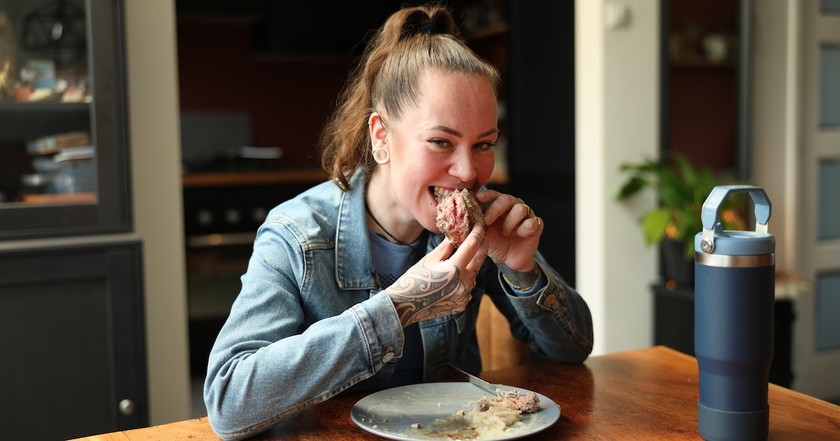Meriam eet 800 gram vlees per dag: ‘Ik ging nog maar één keer in twee ...