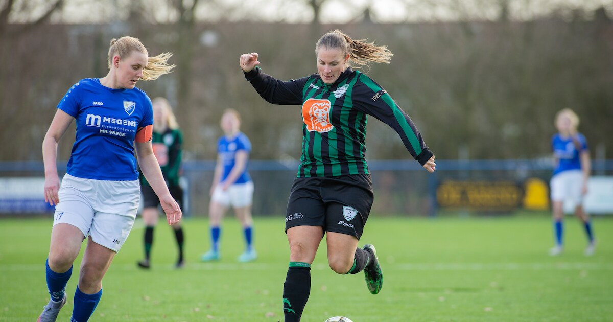 Voetbalsters Woezik wachten nog op eerste zege, Astrantia ‘had voor ...