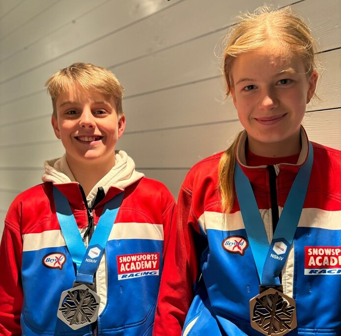 Broer en zus uit Leende op podium NK indoor skiën | Eindhoven ...