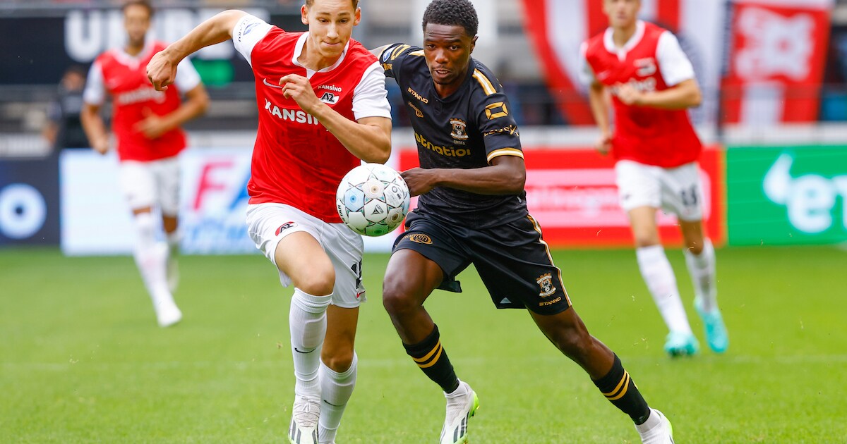 Vooraf waarschuwt Jamal Amofa zichzelf, toch zit hij balend in ...