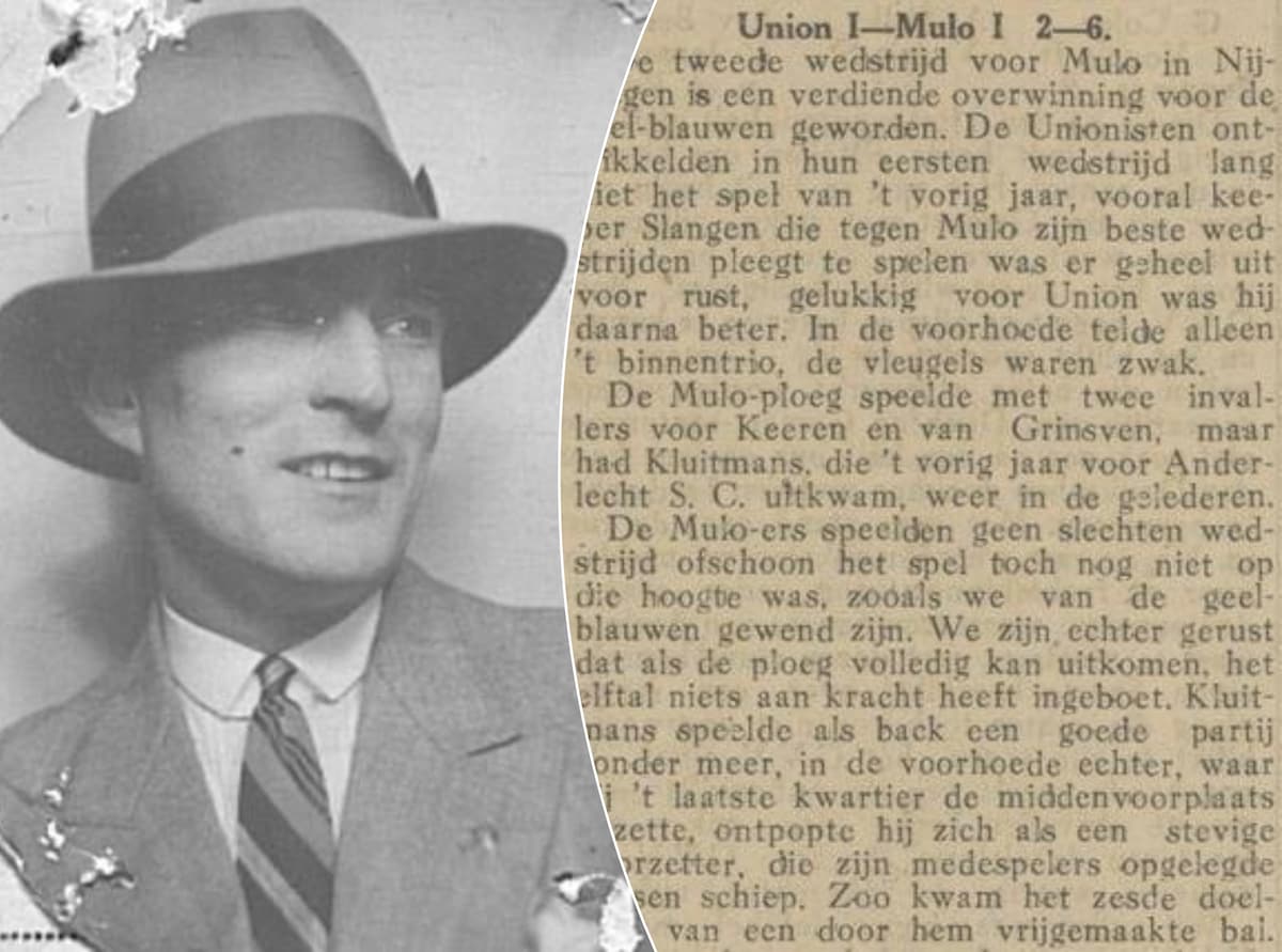 De eerste ‘Ollander’ bij Belgische voetbalclub Anderlecht was een ...