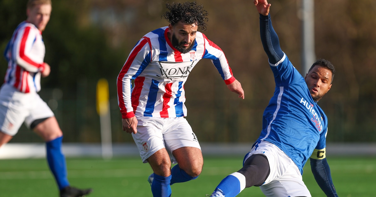 Vreemde goal beslist bizarre editie van Eendracht Arnhem-Arnhemia: ‘Op ...