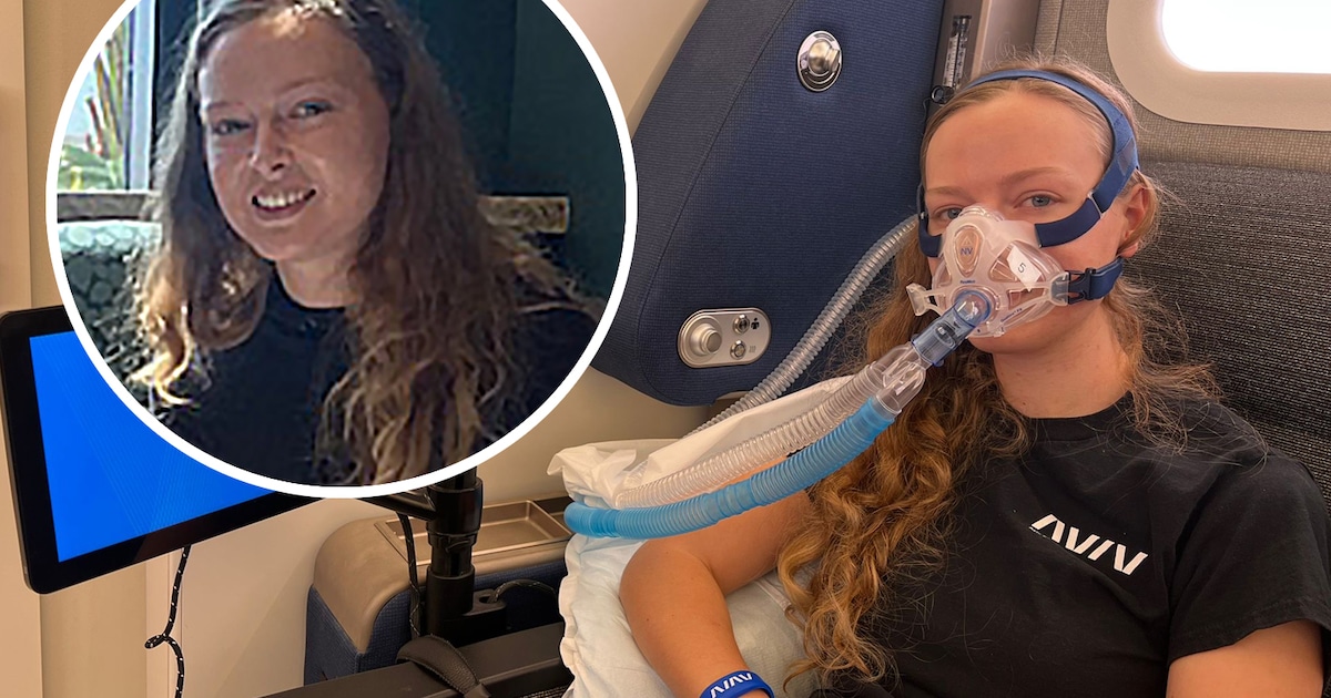Famke (23) voelt zich een oude vrouw: ‘Traplopen, tandenpoetsen ...