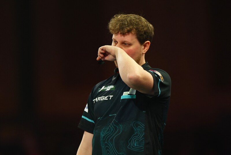 Kevin Doets laat plek in kwartfinale glippen tegen Chris Dobey: ‘Ik ...
