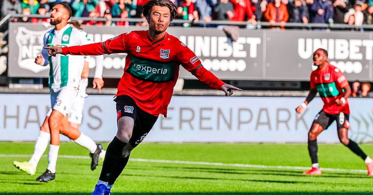 NEC brengt met liefst zes goals tegen FC Groningen geweldig eerbetoon ...