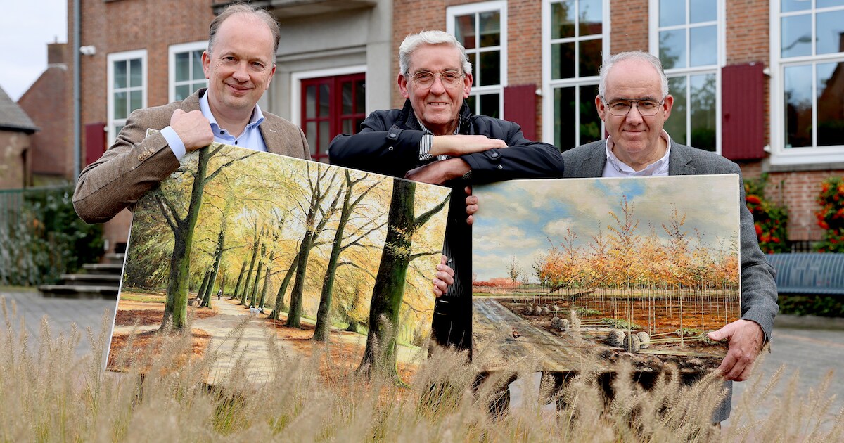 Expositie 'Herfst' van Johannes Vermeer in gemeentehuis Neder-Betuwe ...