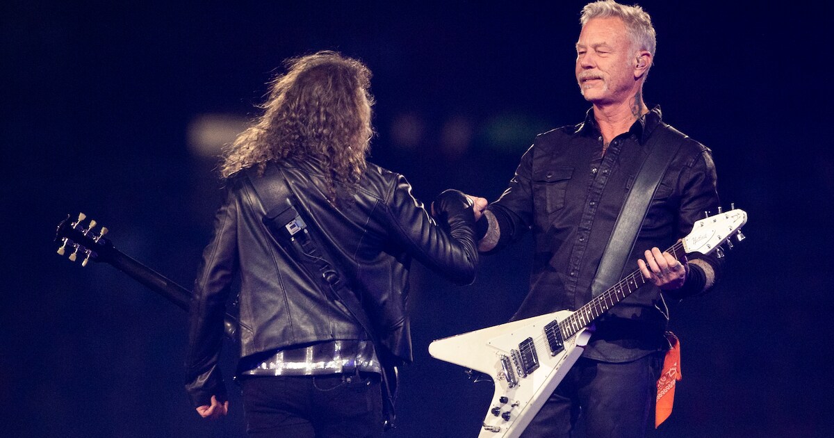 Recensie: Metallica brengt ode aan koning en dreunt en beukt er op los ...