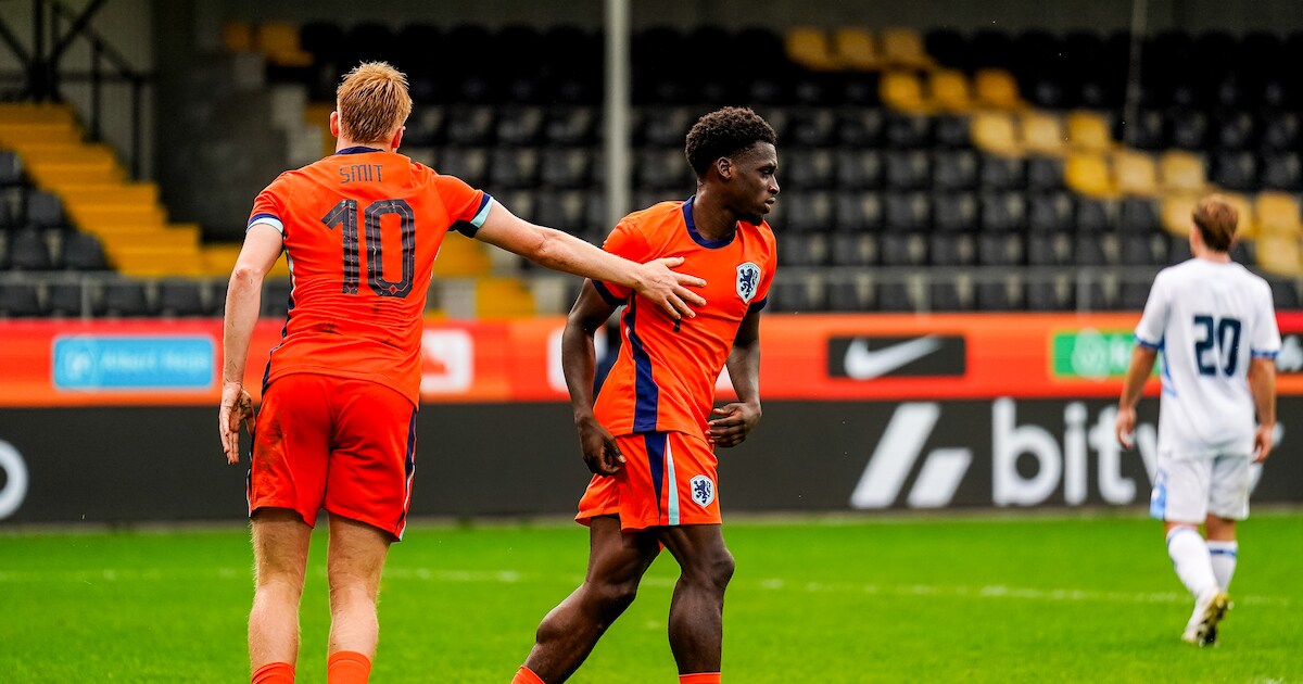 Trefzekere Ernest Poku kan valse start Jong Oranje tegen Jong Israël ...