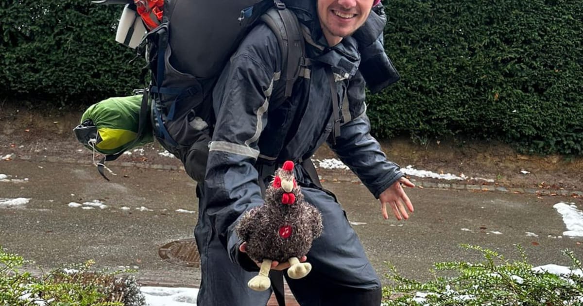 Thibaut (19) maakt onvoorstelbaar avontuur door Europa, met een rugtas ...