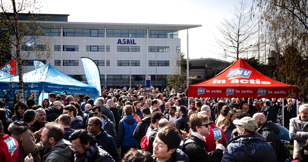 Boosheid onder werknemers ASML: 'Minimale' ontslagvergoeding is ...