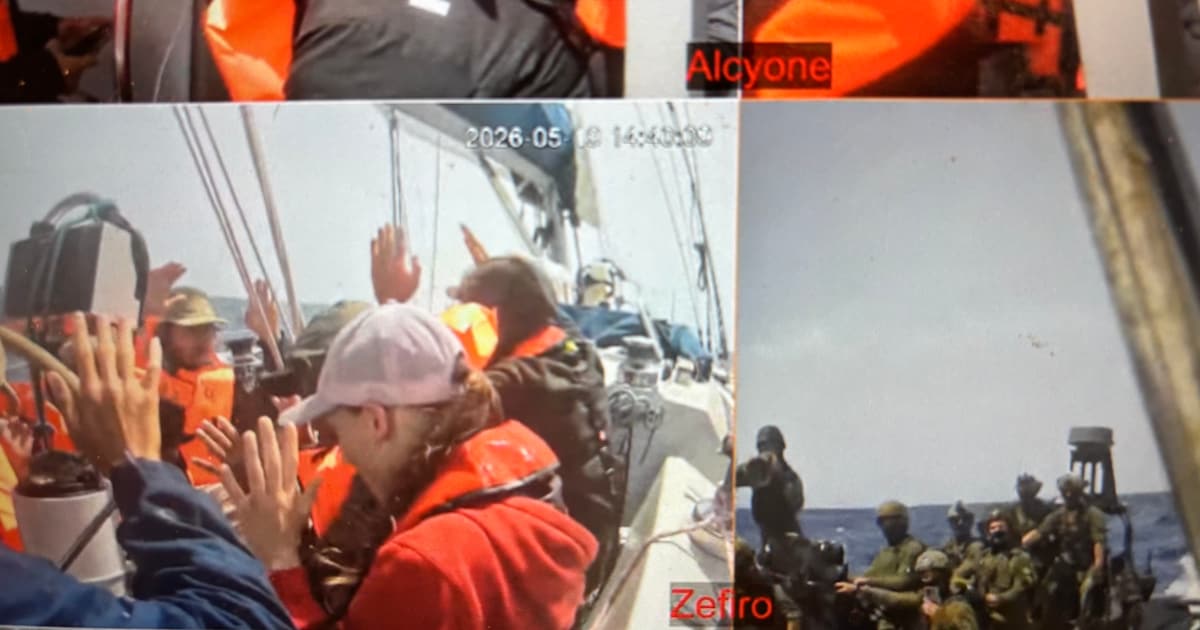 Cerisa op haar zeilboot gearresteerd door het Israëlische leger: eerst ...