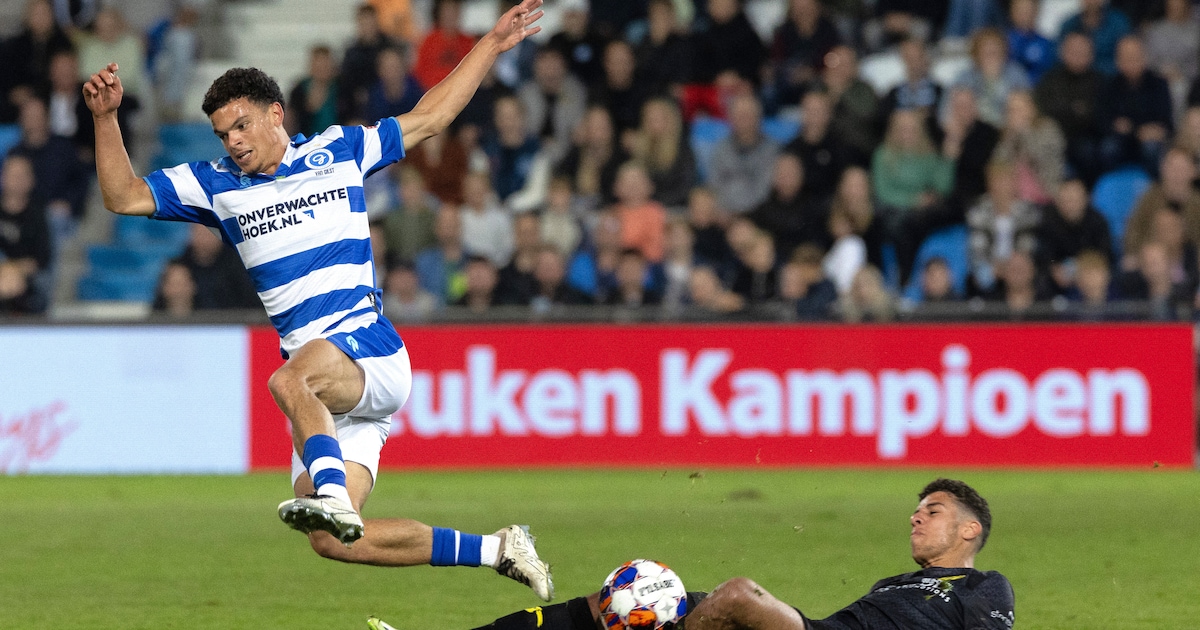 Na zware enkelblessure maakt Tristan van Gilst basisdebuut bij De ...