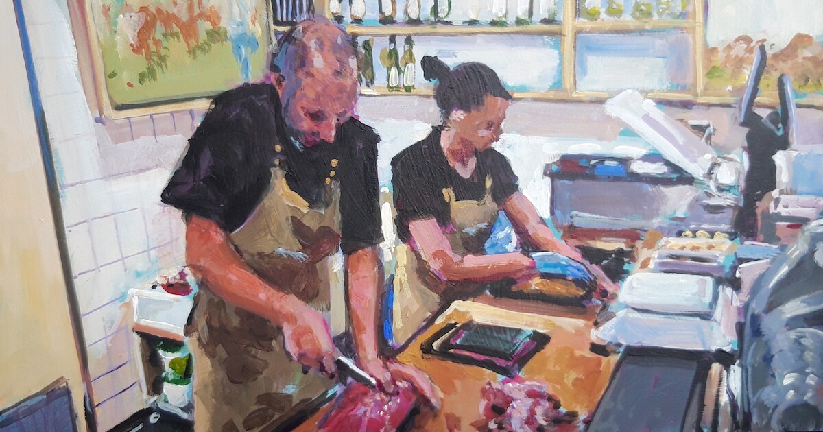 Bas wist als jongen van 12 al dat hij slager wilde worden, nu runt hij ...