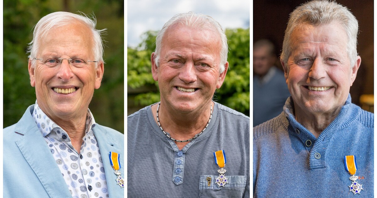 Waar zou Overasselt zijn zonder deze vrijwilligers? Lintjes voor mannen ...