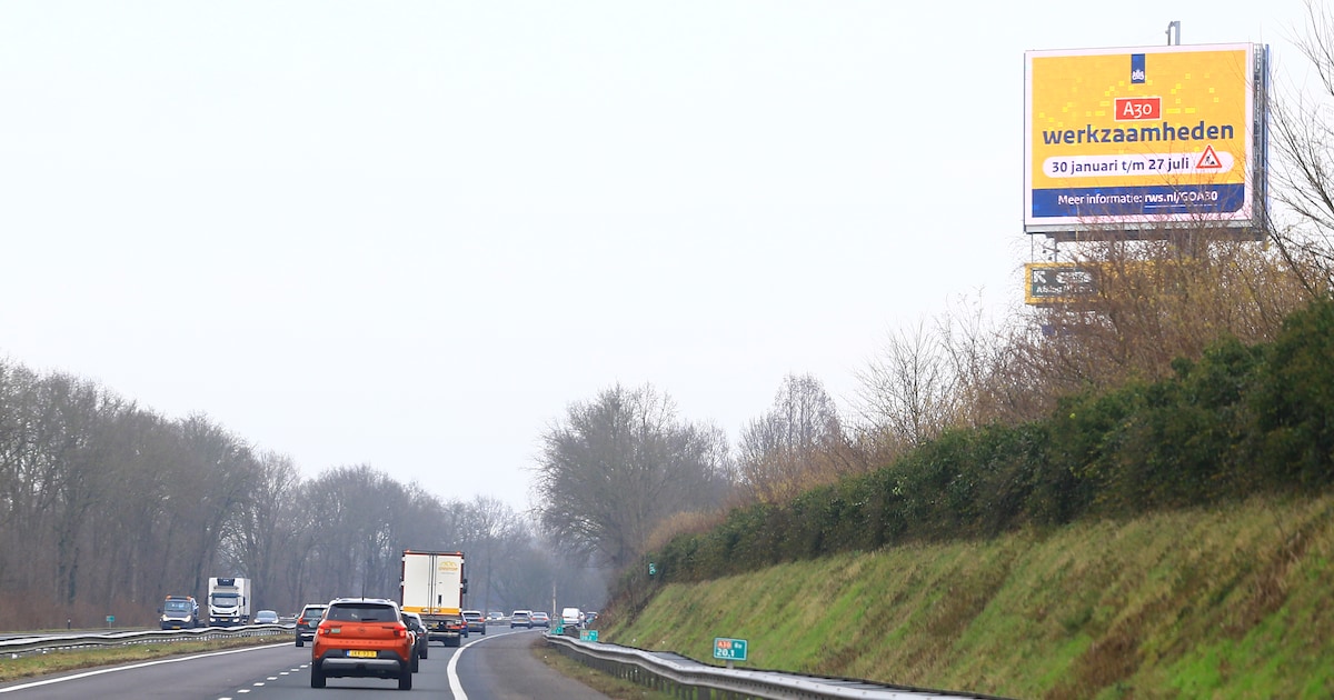 A30 zit nu maandenlang dicht: hoe rijd je om? | Regio | De Gelderlander.nl