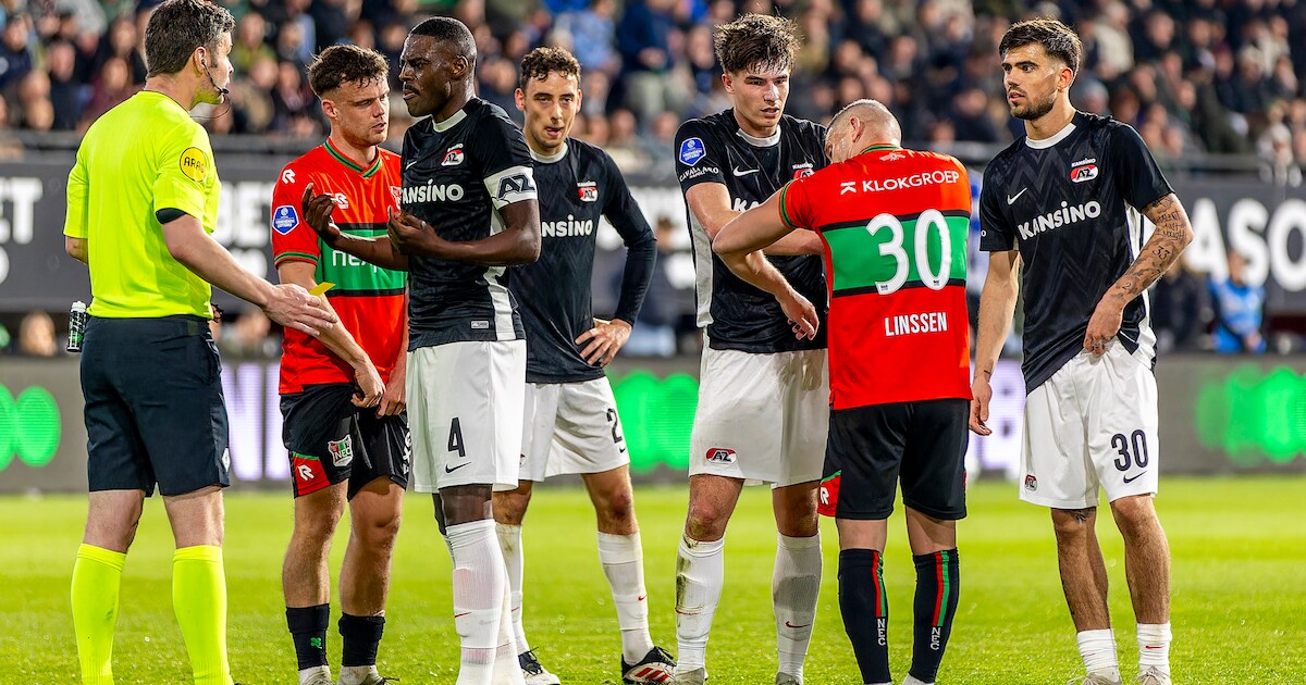Bij NEC weten ze hoe irritant AZ-verdediger Wouter Goes kan zijn: ‘Ik ...