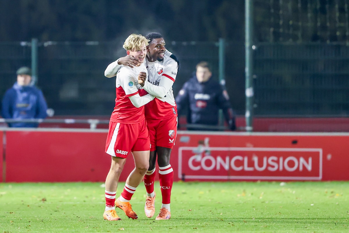 Noah Ohio laat zich zien bij Jong FC Utrecht met twee goals, Almere ...