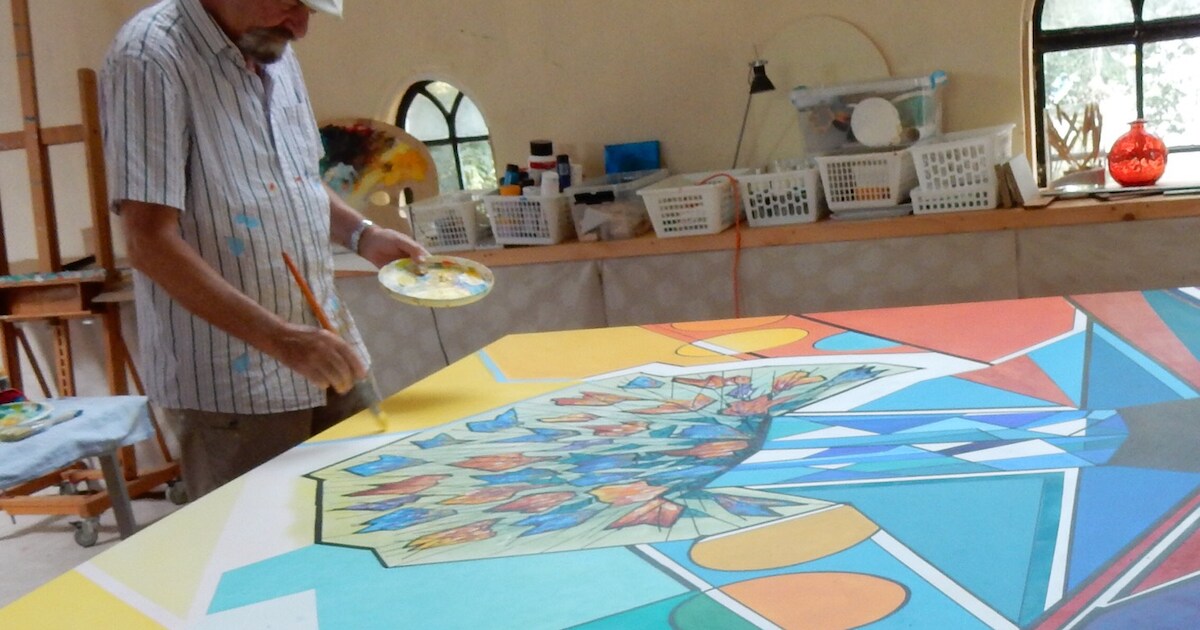 Autodidact-kunstenaar toont half-abstracte schilderijen | Zevenaar | De ...