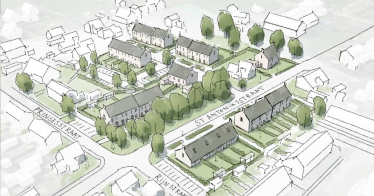 Sloop van verzakte woningen in Loo komt in zicht | Duiven | De ...