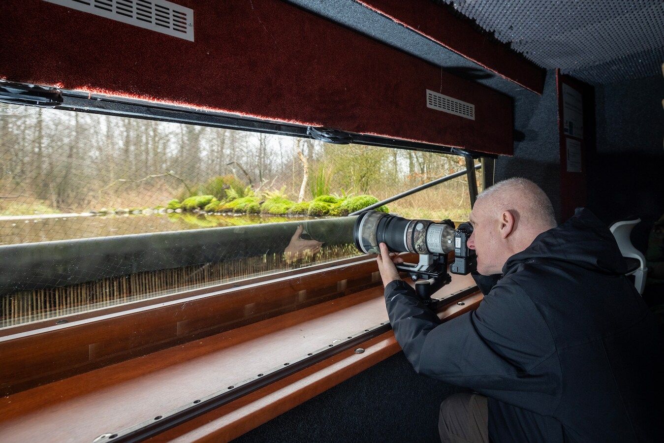 Han uit Goor biedt natuurfotografen een eigen hut: ‘Niets verwachten ...