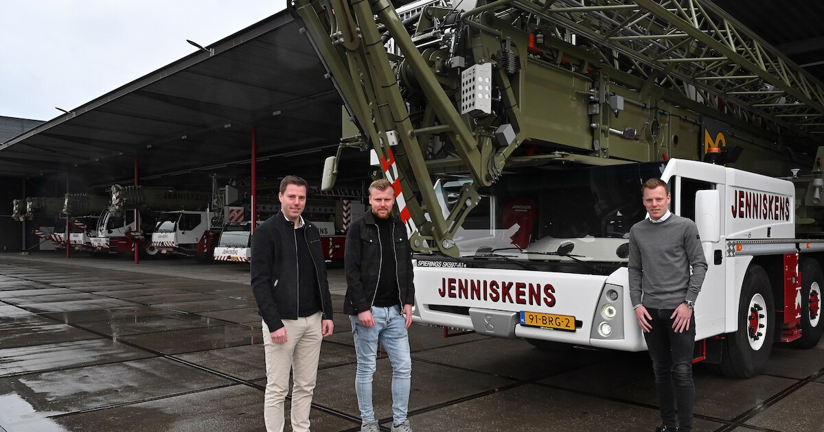 Te zwaar of te groot om te tillen? Geen probleem voor Jenniskens ...