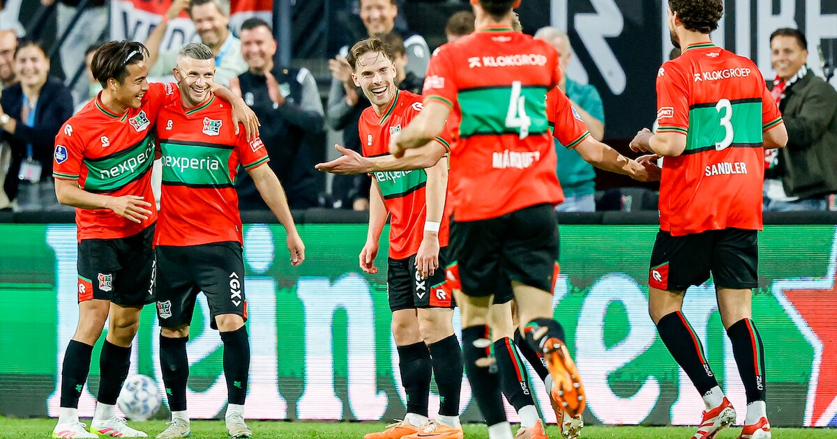 NEC wint mede dankzij wereldgoal Linssen van NAC en doet goede zaken in strijd om play-offs ...