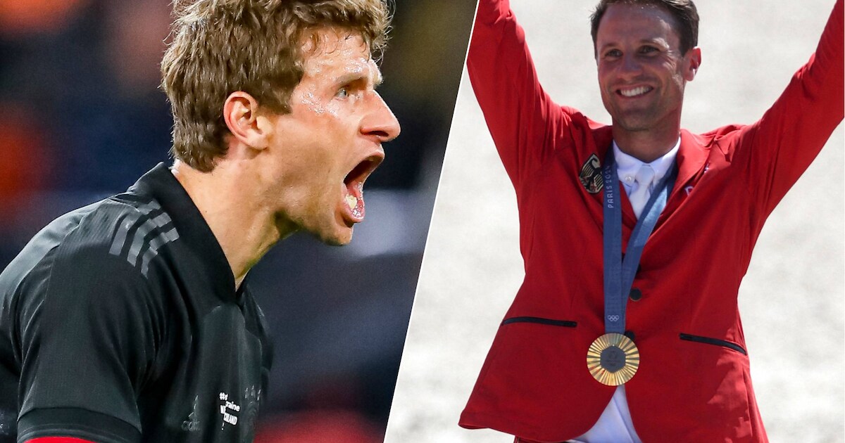 Thomas Müller viert olympisch goud dankzij ‘zijn paard’ met ludieke ...