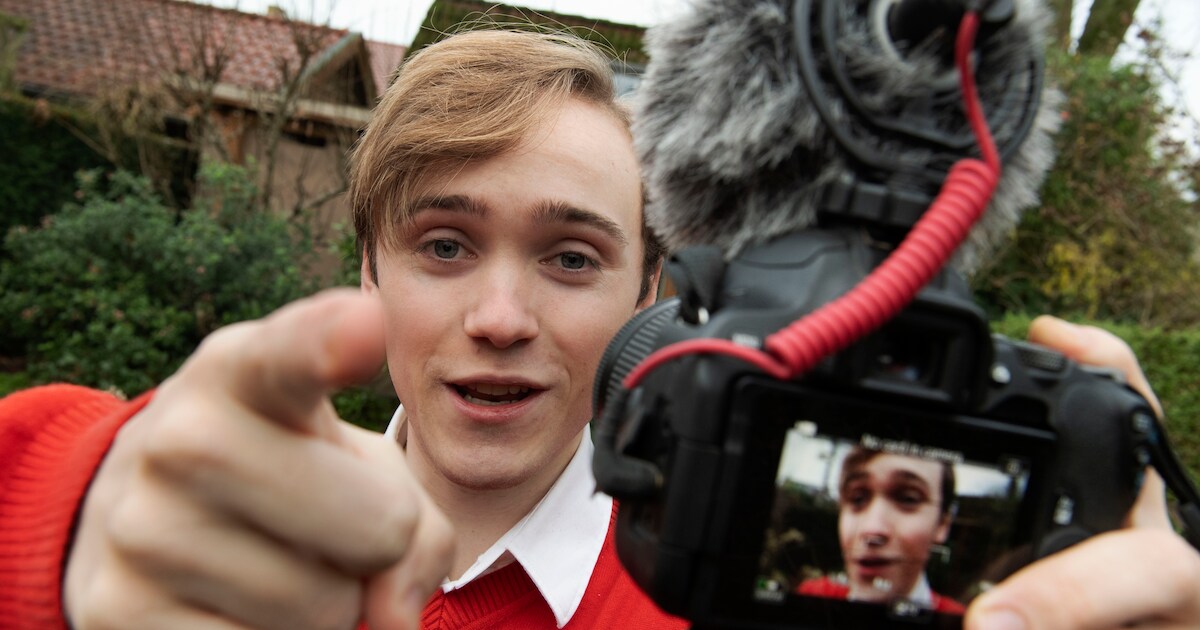 Simon (22) uit Veenendaal heeft 60 duizend volgers op Youtube: 'Als ...