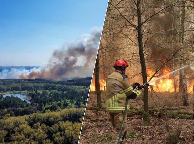 ‘We zijn er nog niet’: brandweer nog massaal aanwezig na hele nacht ...