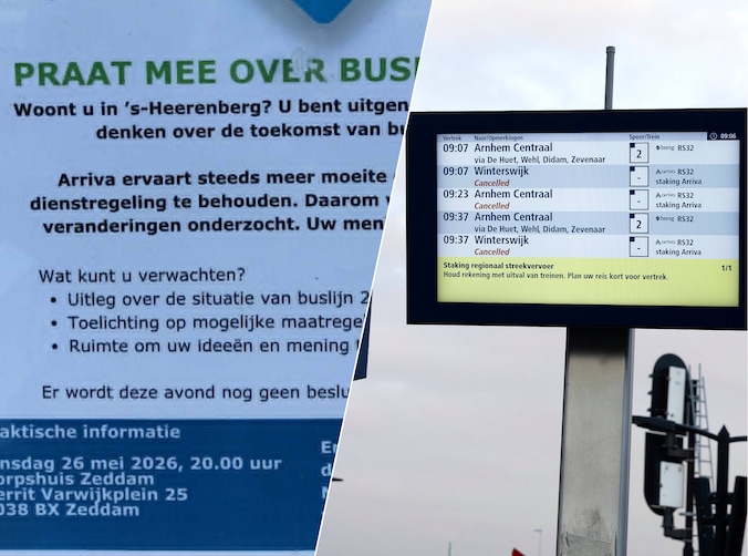 Opeens is er een flyer: inwoners vragen zich af of deze buslijn in de ...