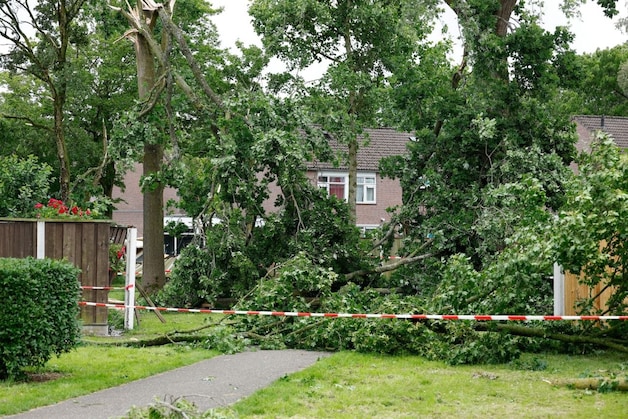 ‘Kortdurende tornado’ trekt spoor van vernieling door Glanerbrug ...