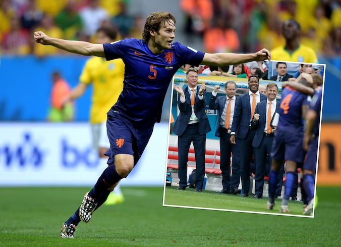 Daley Blind scoort, Danny blijft stoïcijns in de dug-out: ‘Ga even naar ...
