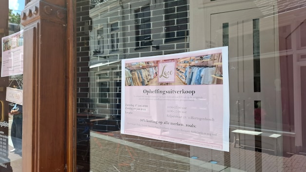 Wat jammer! Bossche kledingboetiek Lace is failliet en houdt uitverkoop ...