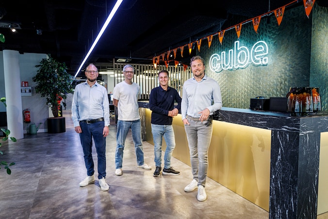 Job (34) tikt met zijn succesvolle bedrijf Cube een omzet aan van zeven ...
