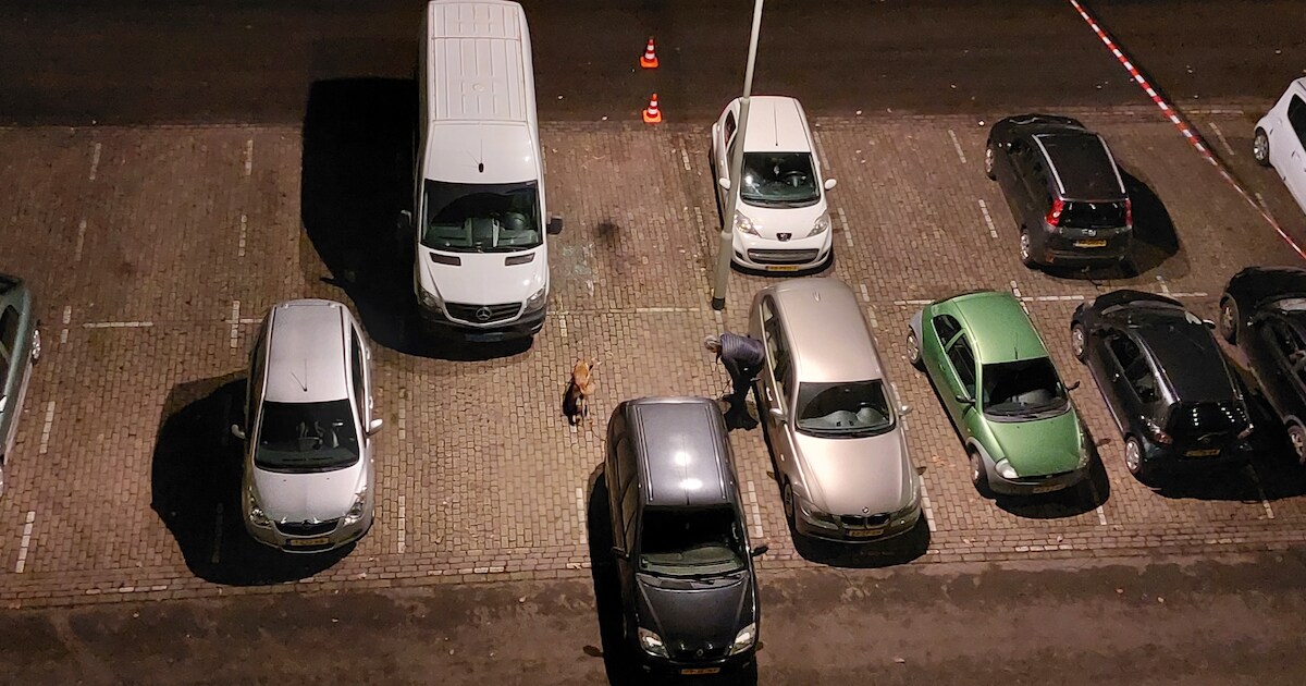 Heftige schietpartij op beeld vastgelegd: slachtoffer (19) probeert in paniek weg te komen ...