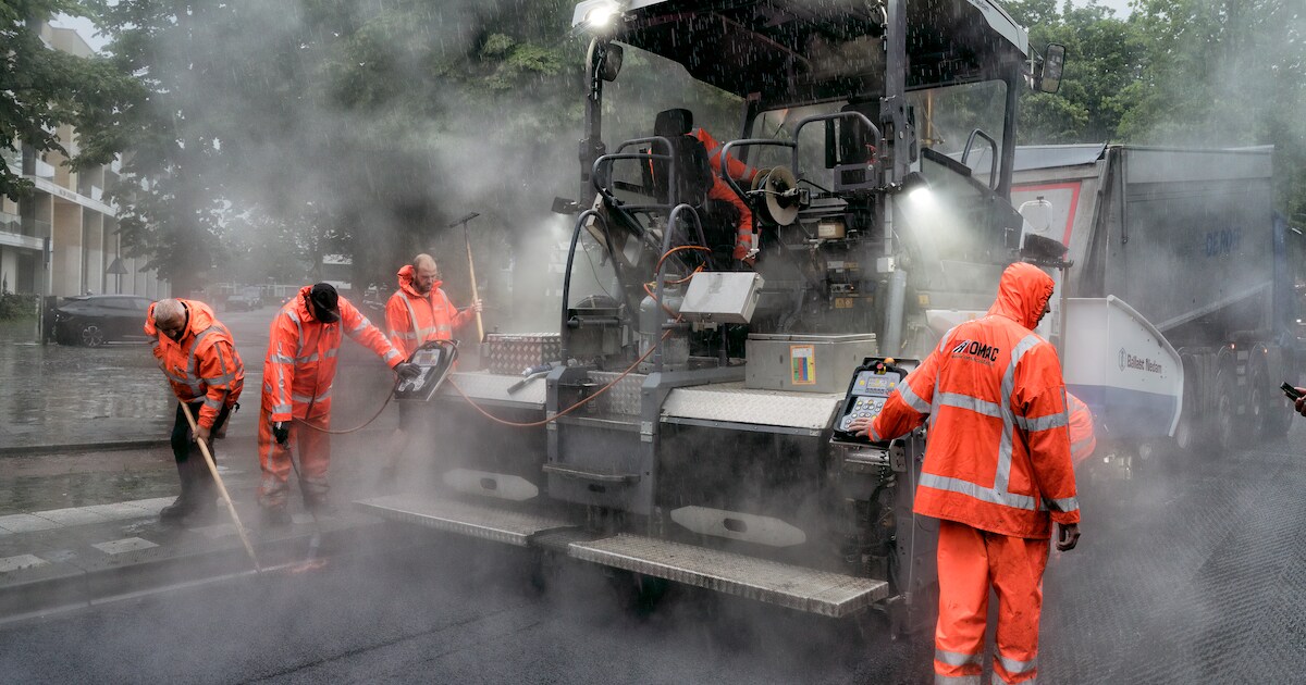 Volgens High Tech Binders kan de weg straks aangelegd worden zonder ...
