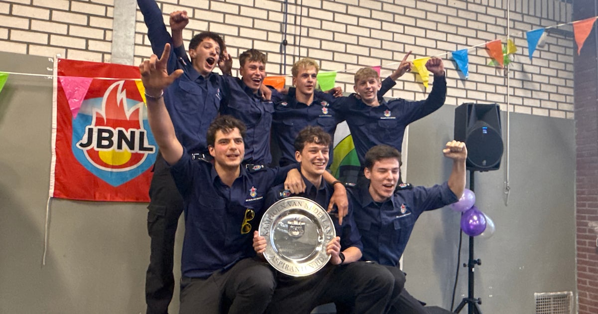 Prijs voor jeugdbrandweer Ede: ‘Tijdens zo’n scenario zit je vol ...