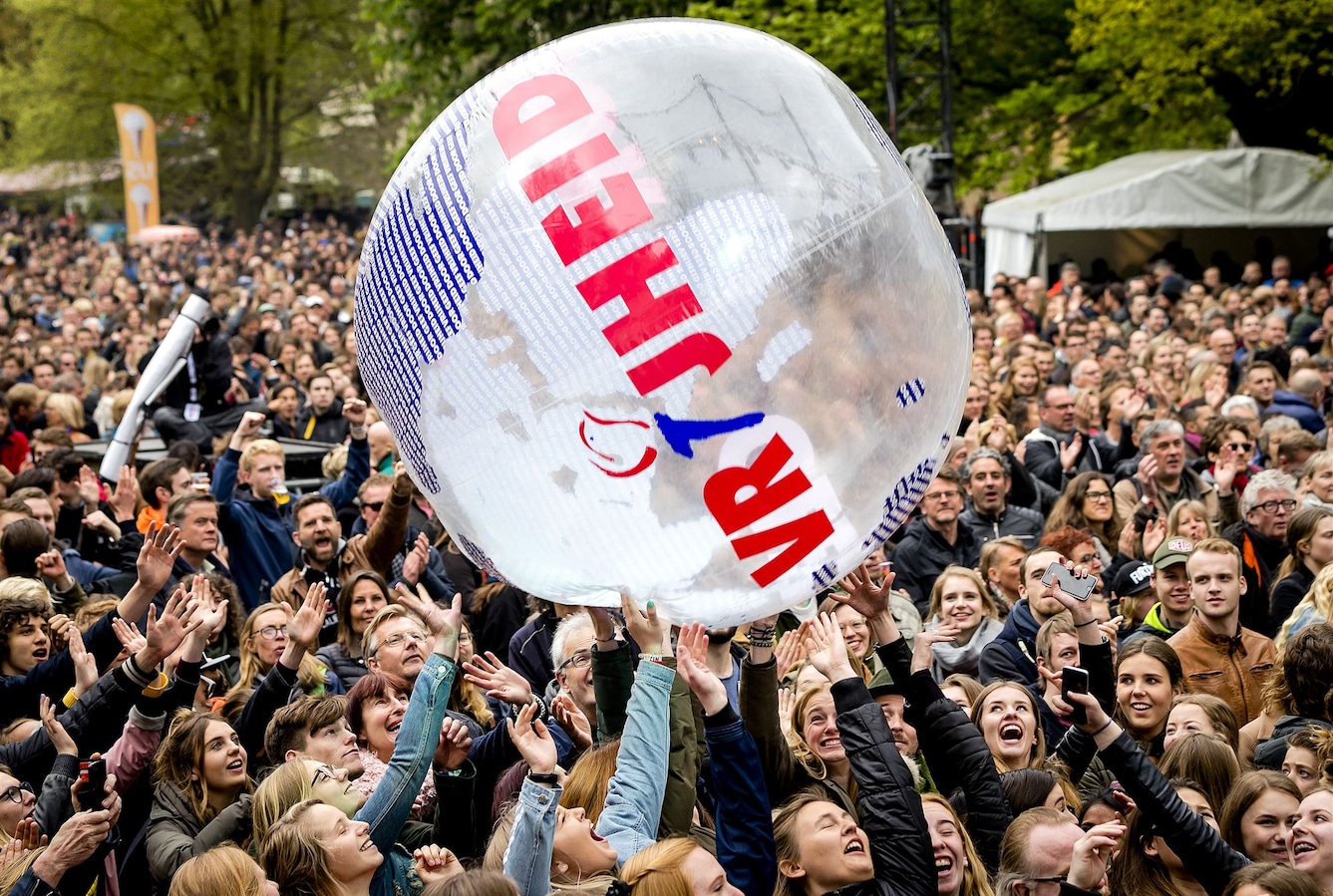 Na twee jaar afwezigheid gaat Bevrijdingsfestival Utrecht weer door ...