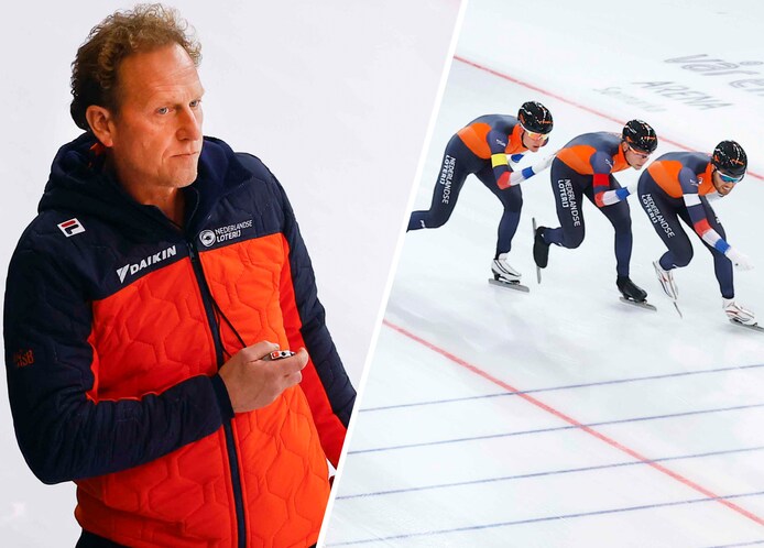 Zege blijft uit op ploegenachtervolging bij debuut Rintje Ritsma: ‘Het ...