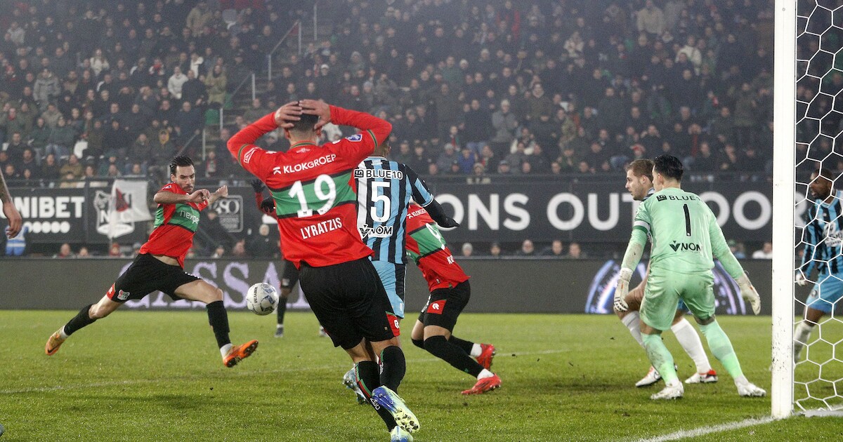 NEC wint voor vierde keer op rij niet en voorkomt vlak voor tijd ...