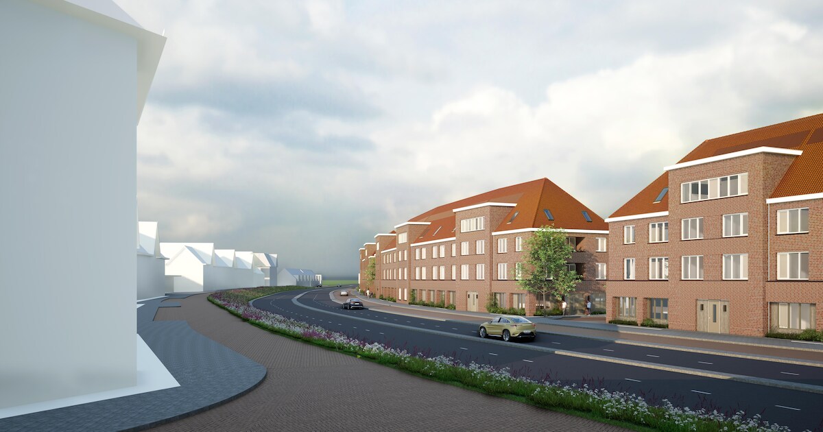 Op deze locatie aan de Ring in Eindhoven komen honderd nieuwe studio's ...