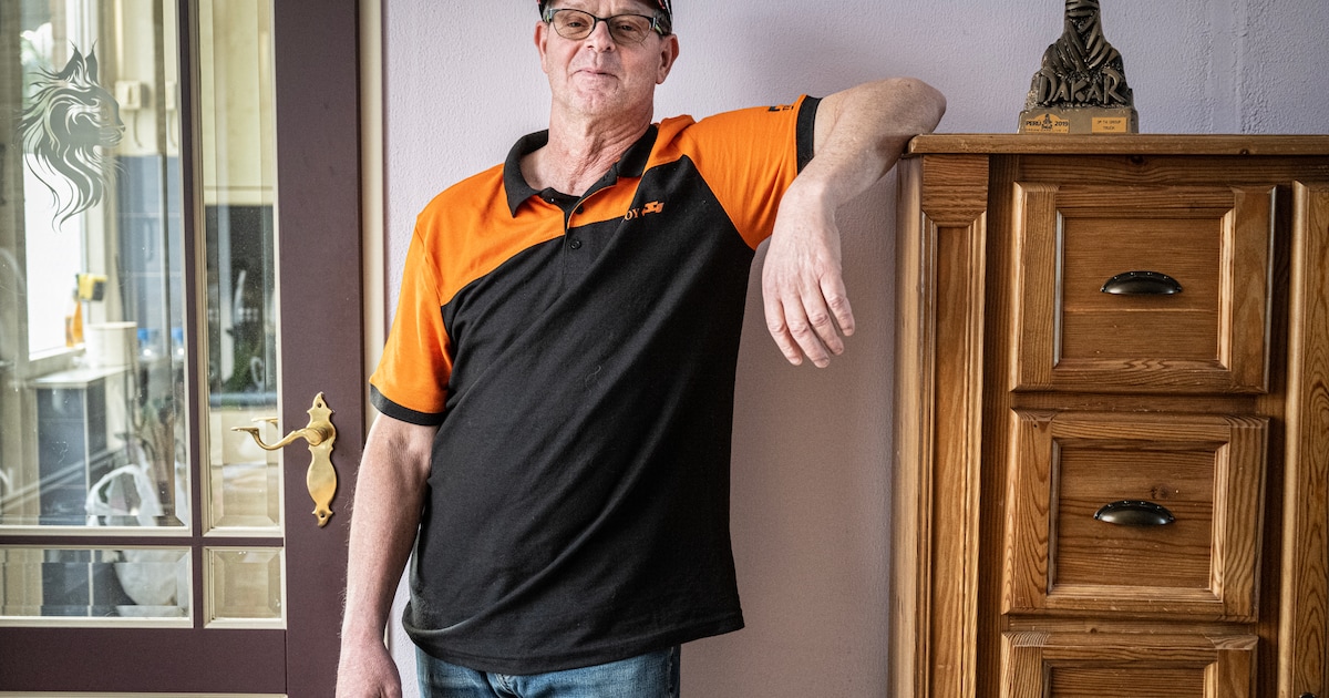Lauwse materiaalman Sjaak (58) komt terug als winnaar van Dakar rally ...