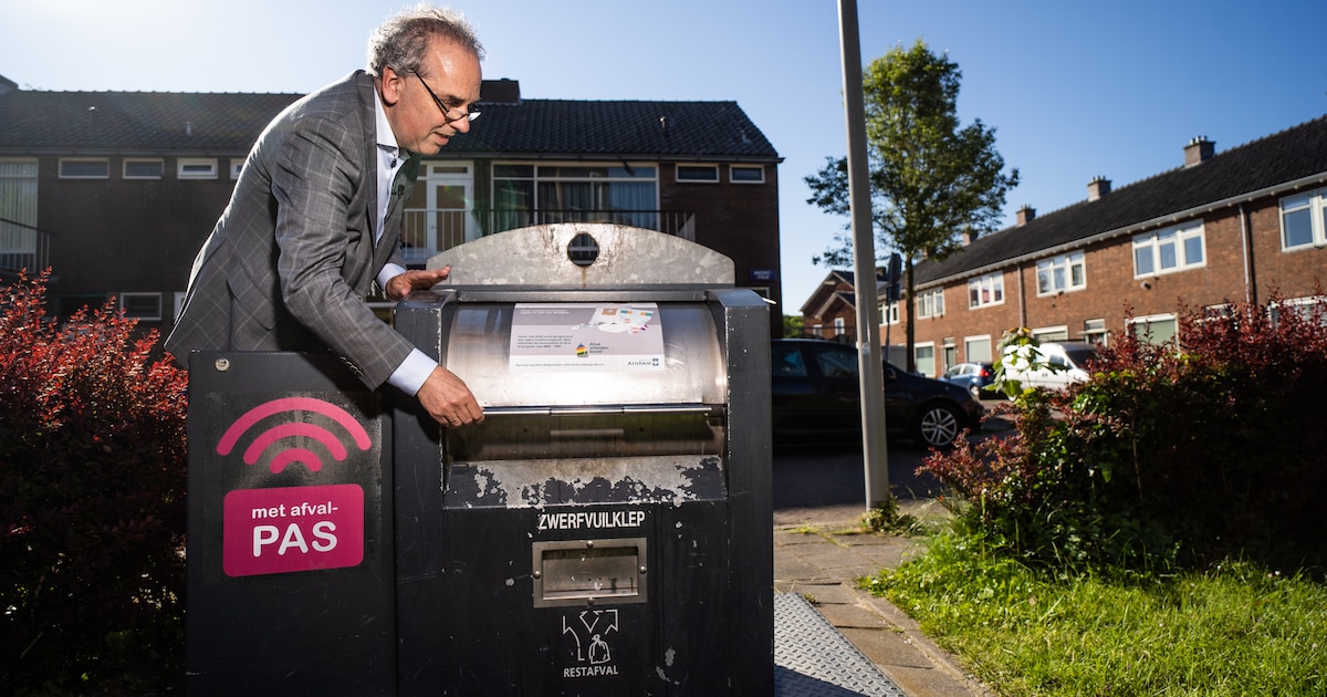 Arnhemse containers moeten weer op slot, dit keer zonder per zak te ...
