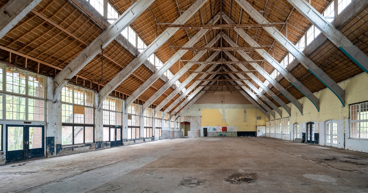 Ooit turnhal voor SS’ers, straks een multifunctioneel centrum: dit pand ...