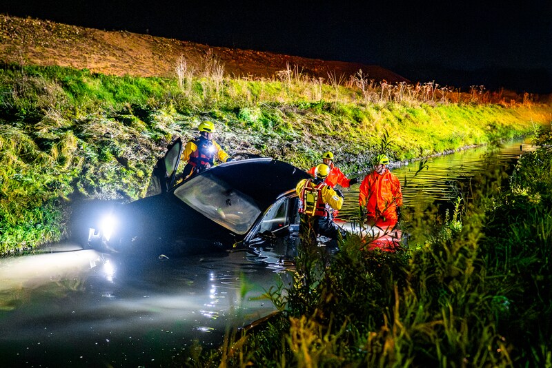 Automobilist verdwenen nadat voertuig in sloot beland in Winssen ...