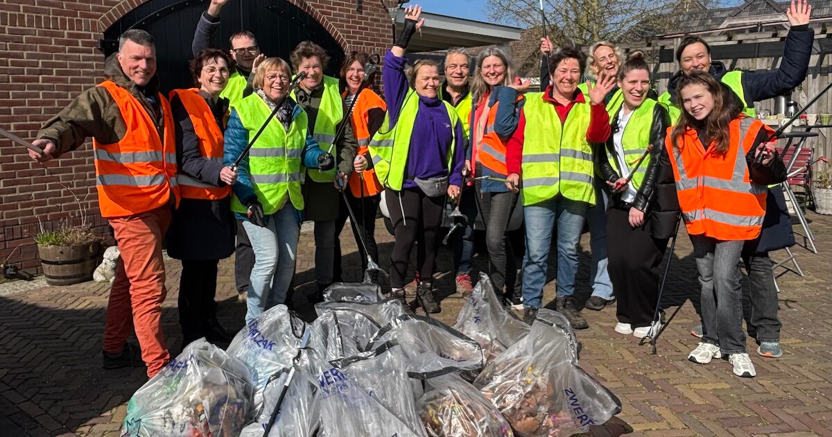 Buurtvereniging Sint Hubert ruimt op en OKC De Nienekes in Cuijk ...